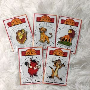 Cassãj | Accessories | Disney The Lion King Mufasa Simba Enamel Pin ...